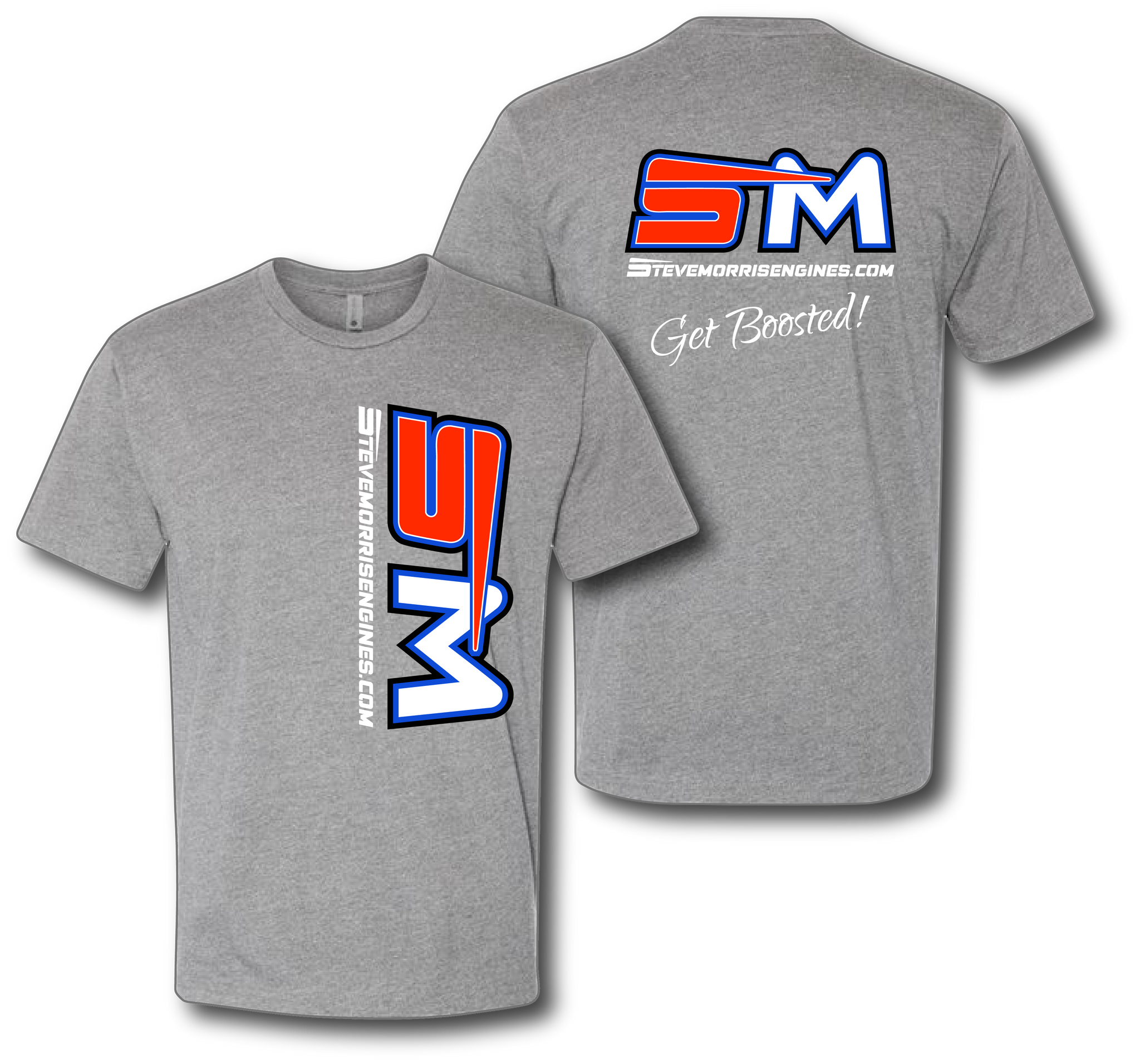 SM Logo Shirt (Black or Grey) – STEVE MORRIS ENGINES MERCH STORE